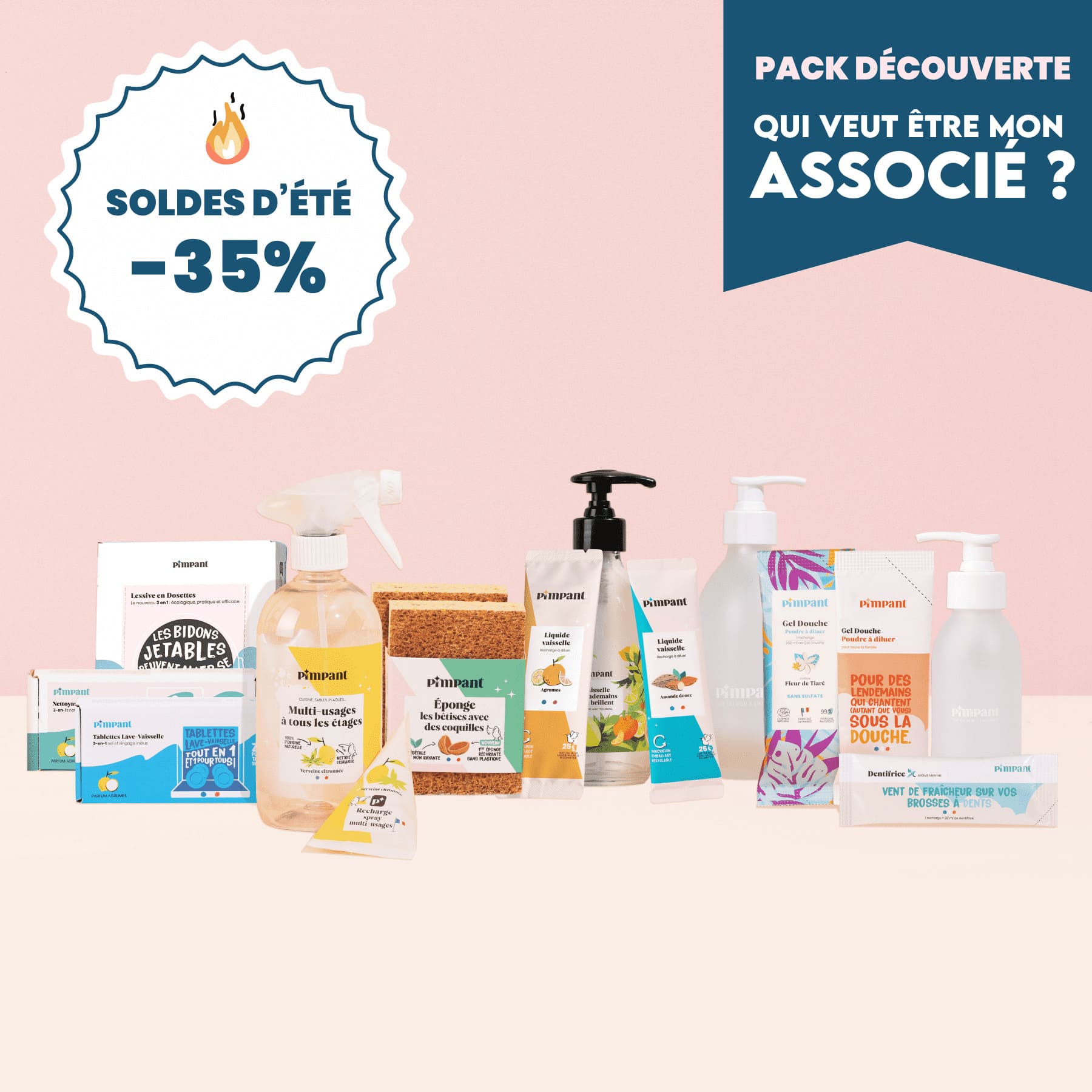 Pack Découverte QVEMA - Les Essentiels | Pimpant