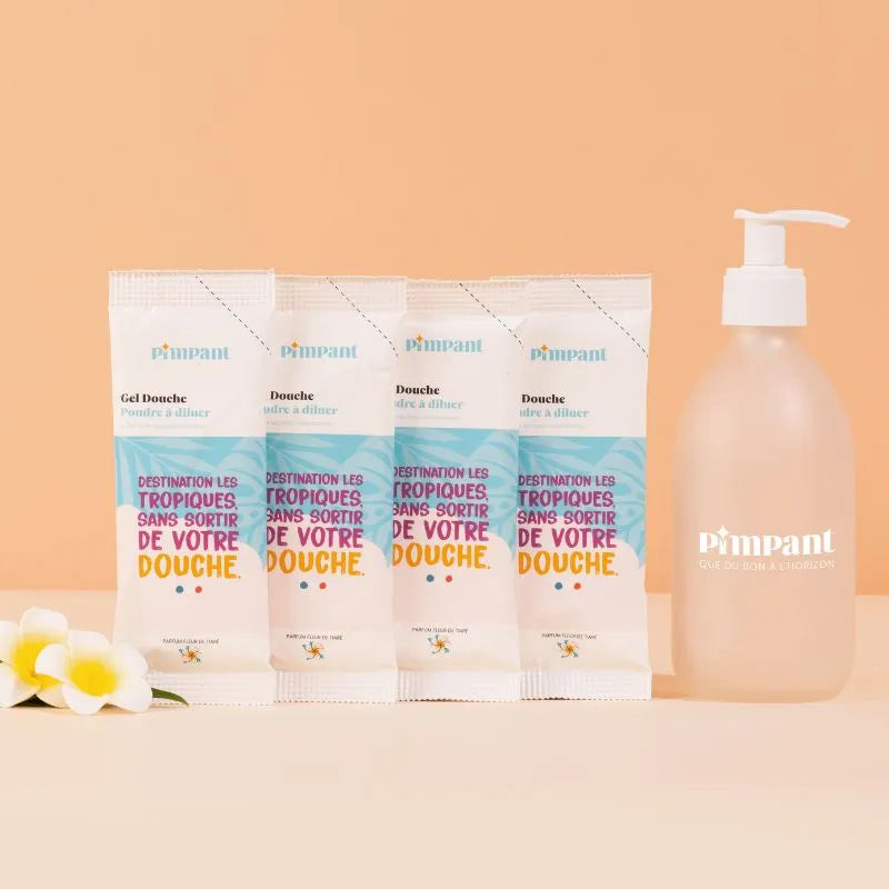 Gel douche rechargeable - Fleur de Tiaré | Pimpant
